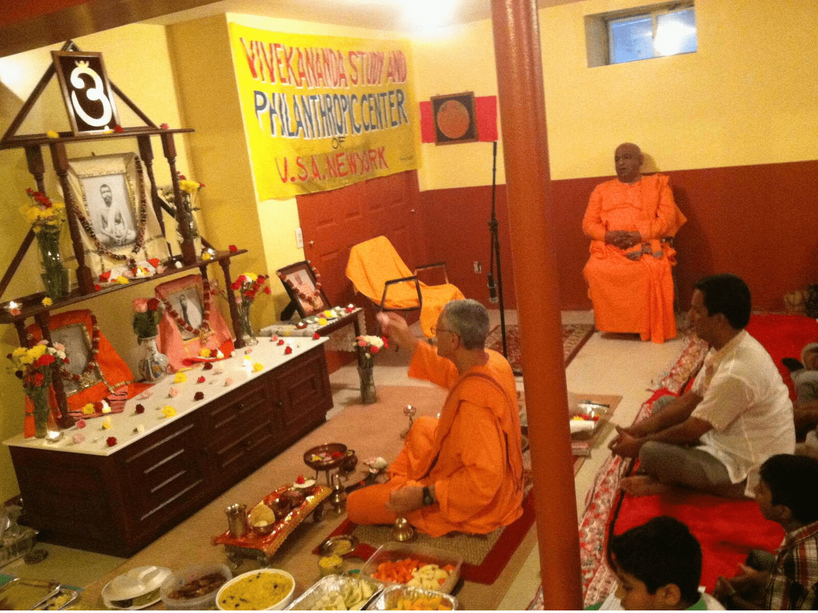 Holy Visits – Vivekananda Study & Philanthropic Center of New York, USA